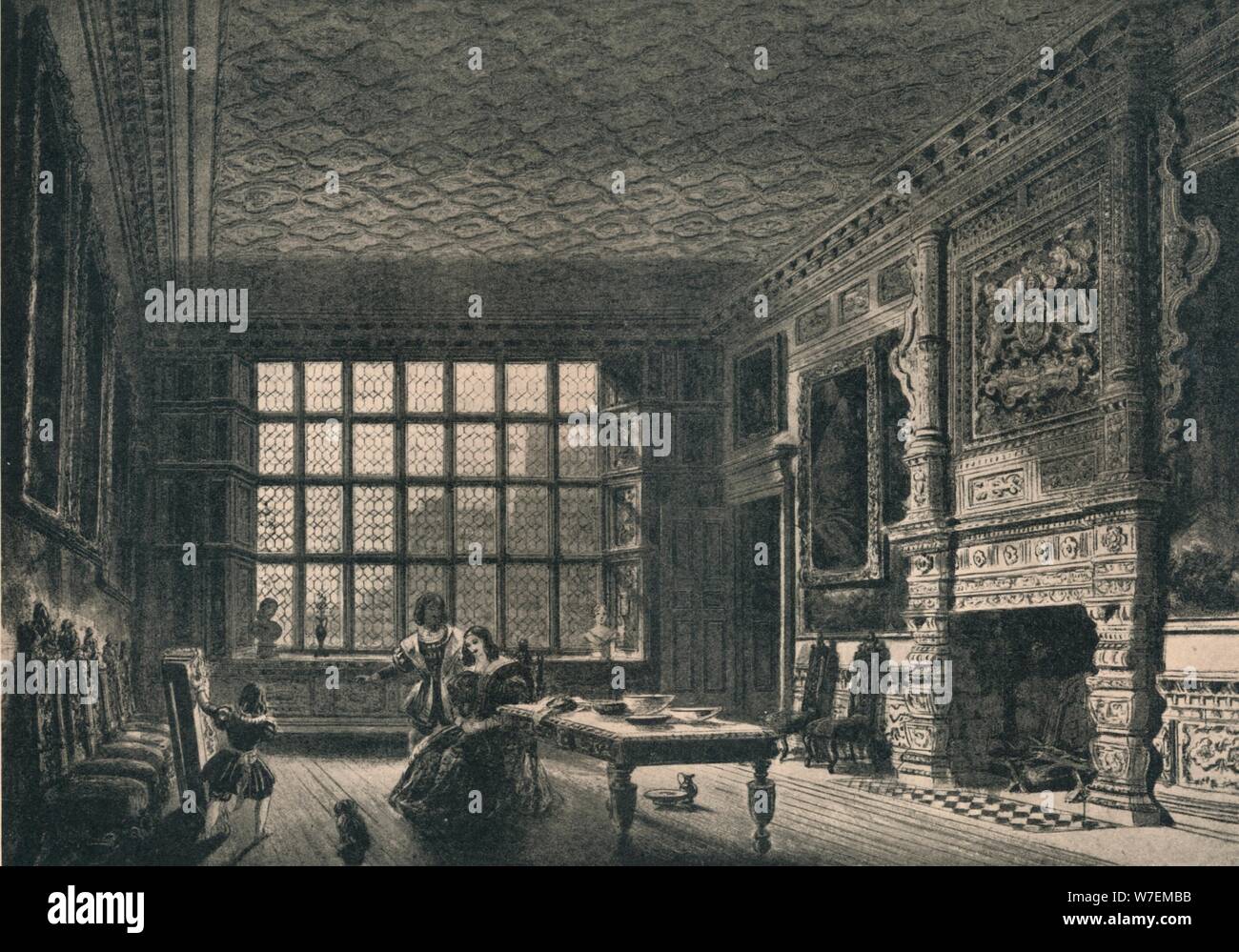 Elizabethan house interior hi-res stock photography and images - Alamy
