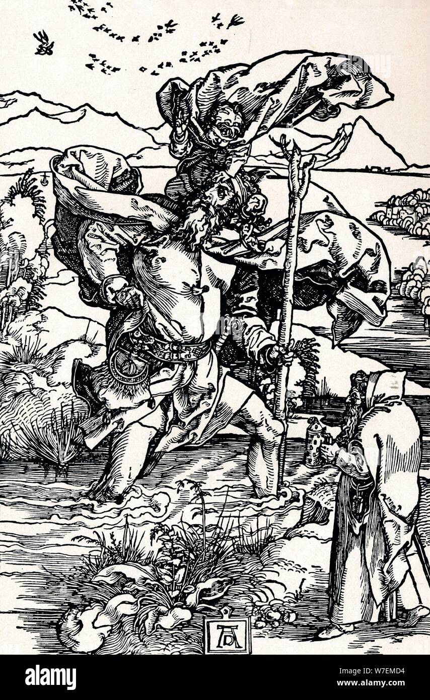 'St Christopher', 1500 (1906). Artist: Albrecht Durer Stock Photo - Alamy