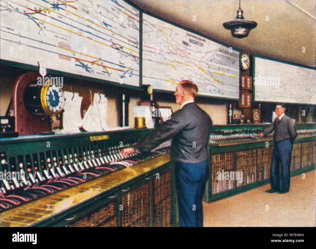 Signal box interior hi-res stock photography and images - Alamy