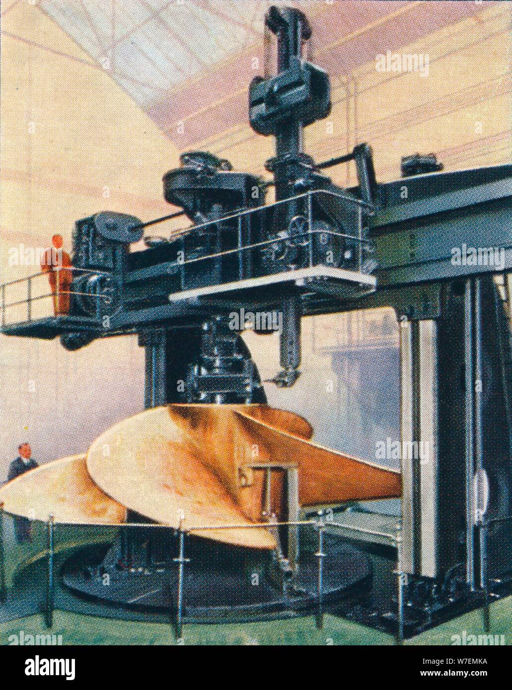 Huge vertical boring mill, 1938. Artist: Unknown Stock Photo - Alamy