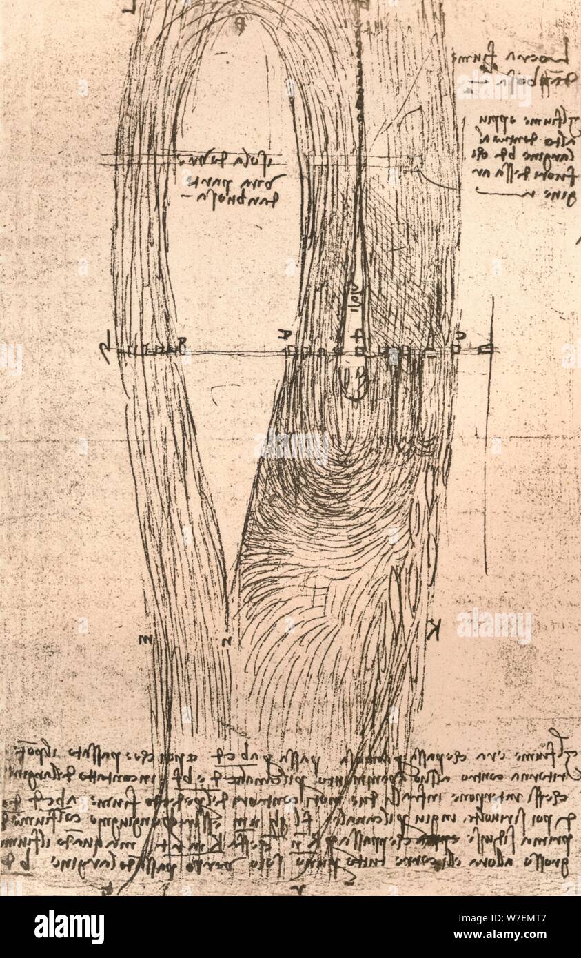 Da vinci drawing map hi-res stock photography and images - Alamy