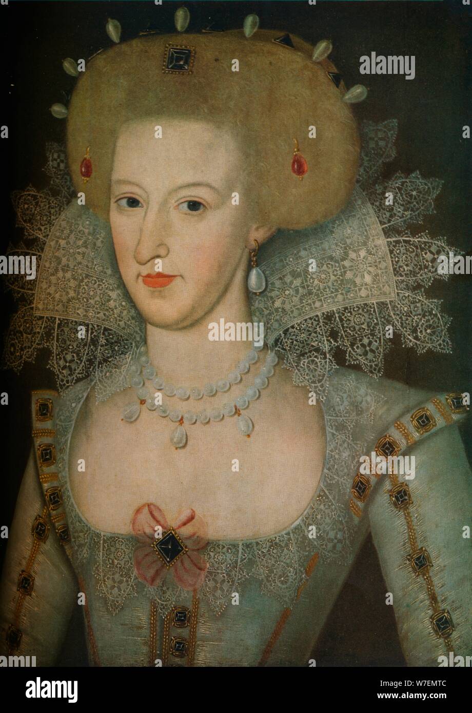 'Anne of Denmark (1574-1619), queen consort of King James I', 17th ...