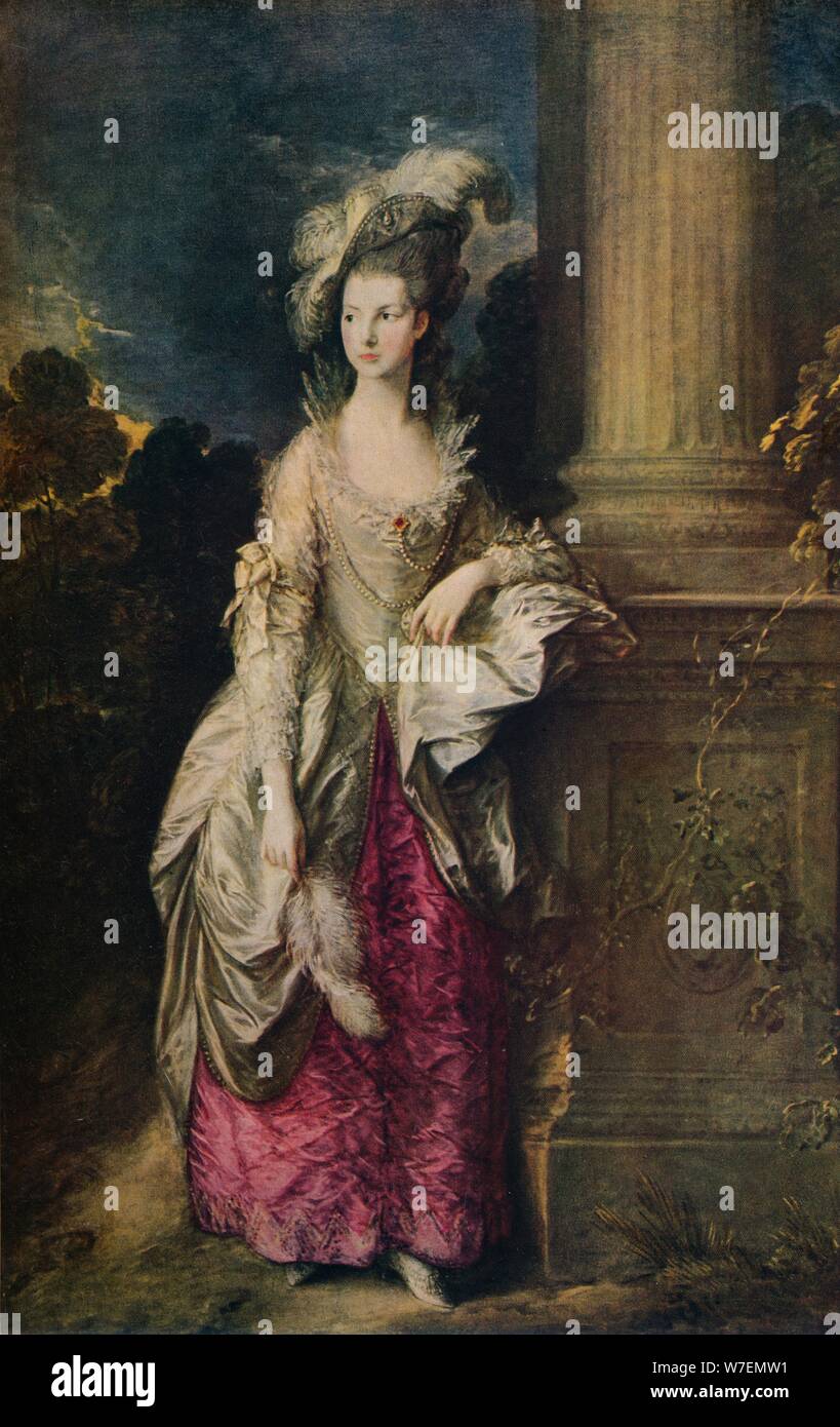 'The Honourable Mrs Graham', 1775-1777. Artist: Thomas Gainsborough ...