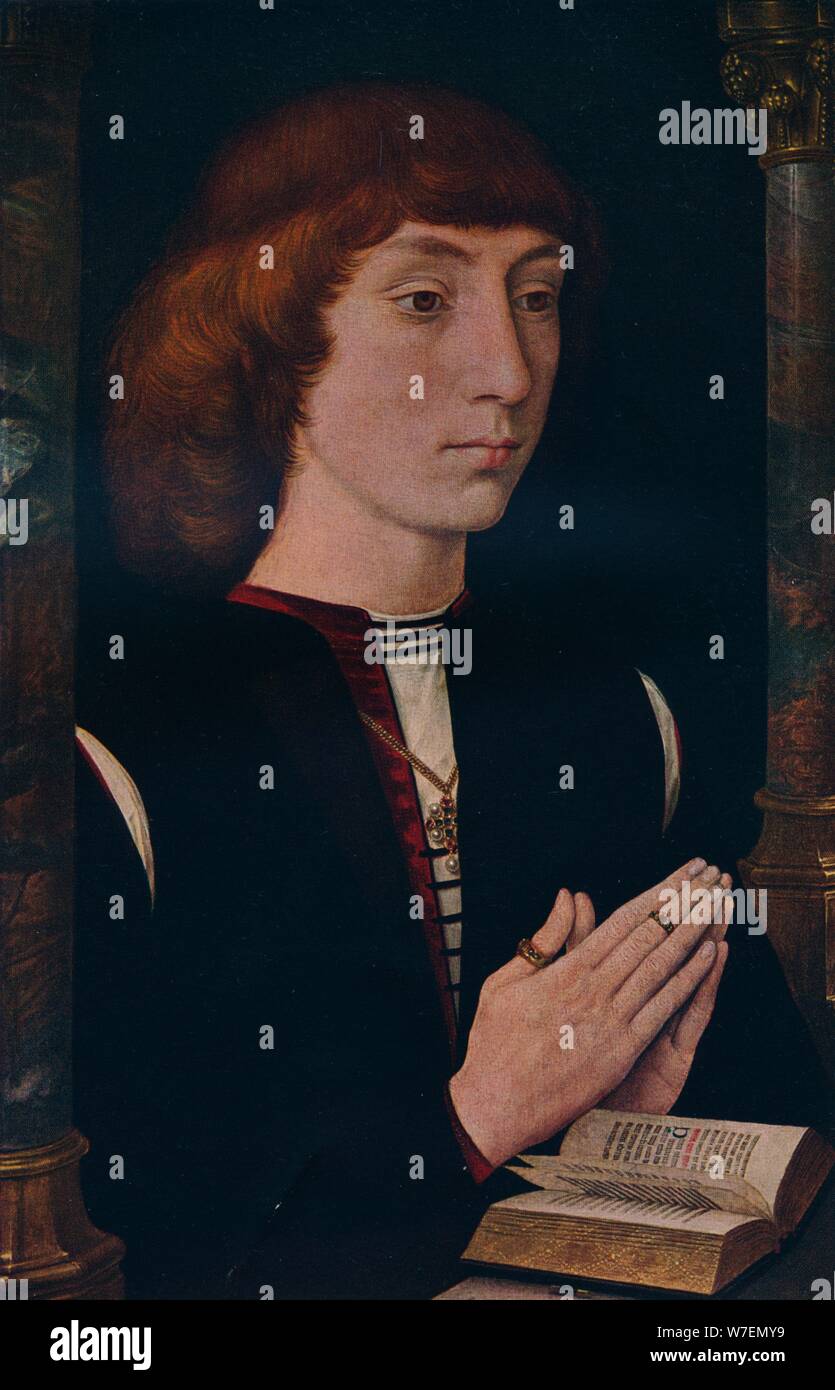 Portrait of a young men memling hi-res stock photography and images - Alamy