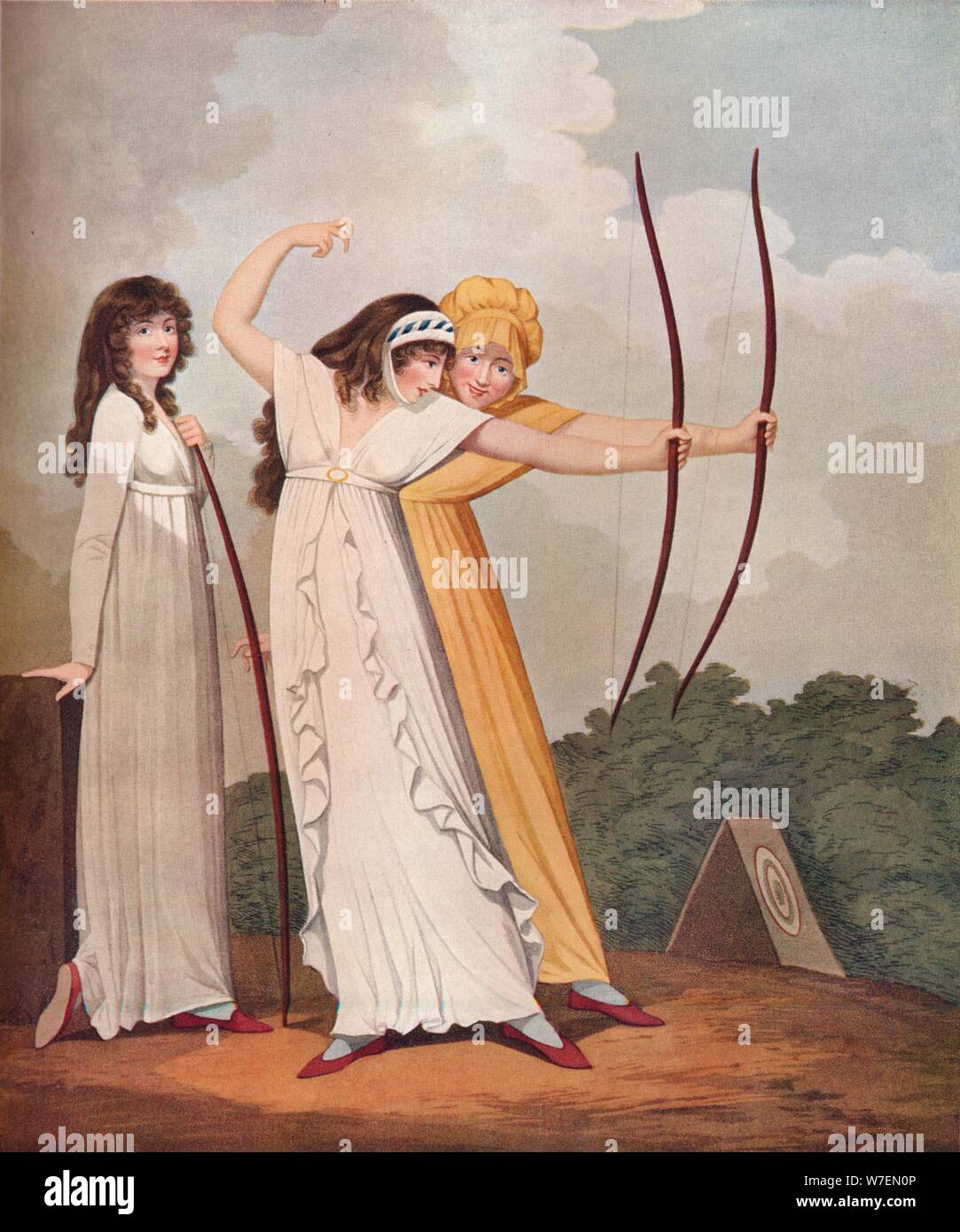 Female archers hi-res stock photography and images - Alamy