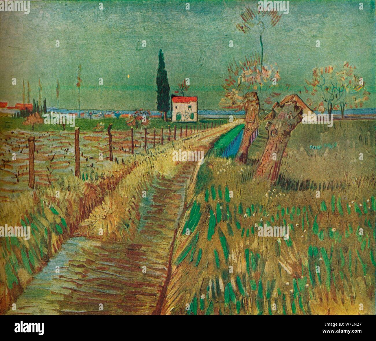 Path fence van gogh hi-res stock photography and images - Alamy