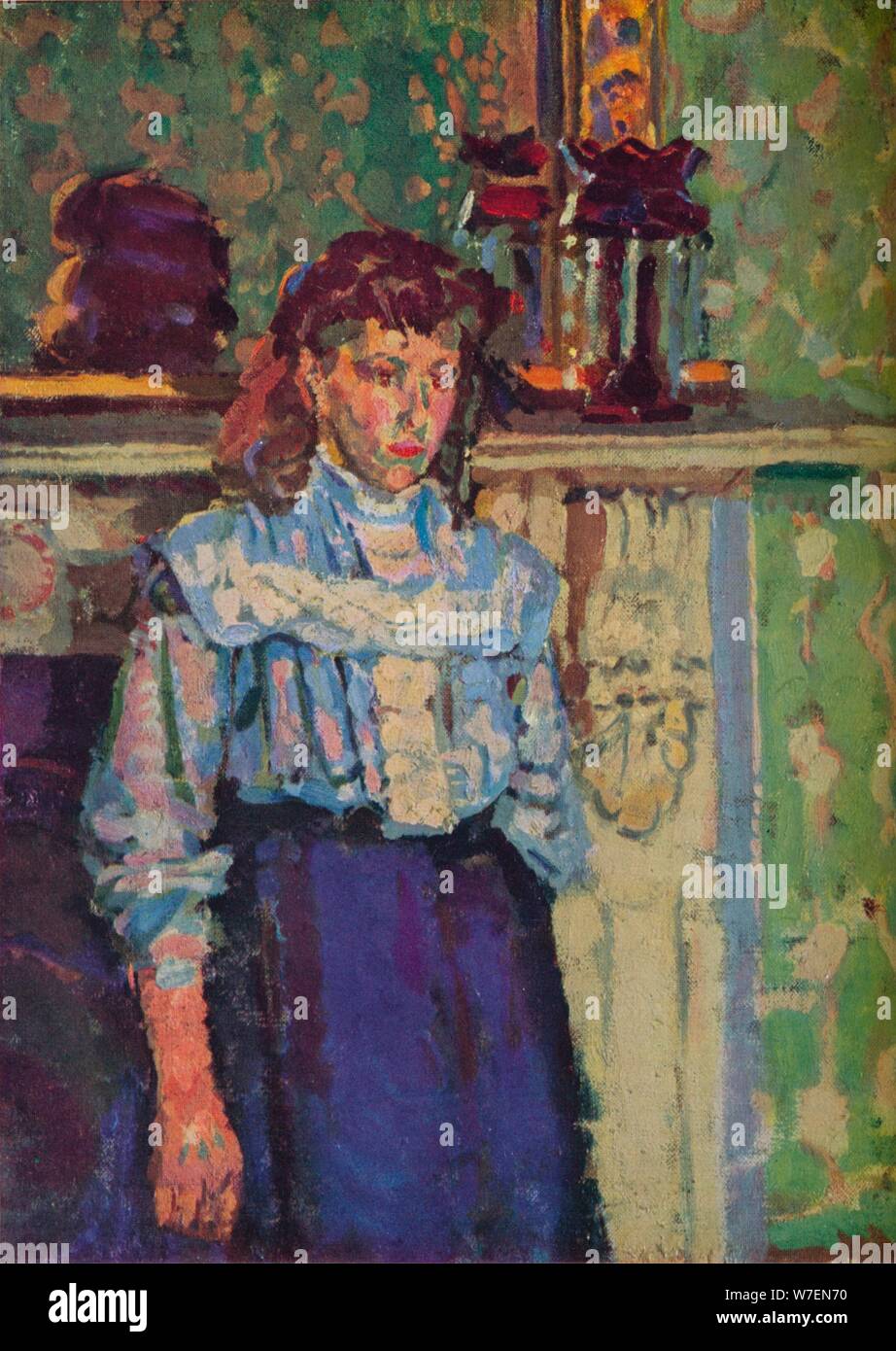 'Interior', c19th century. Artist: Harold Gilman Stock Photo - Alamy