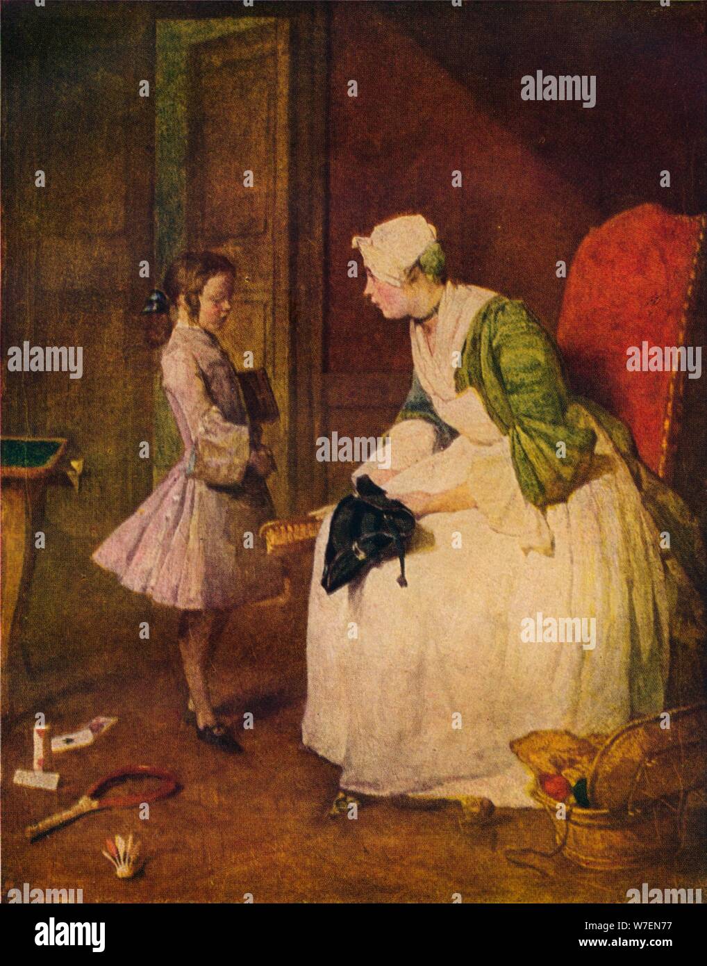 Jean simeon chardin artist hi-res stock photography and images - Alamy