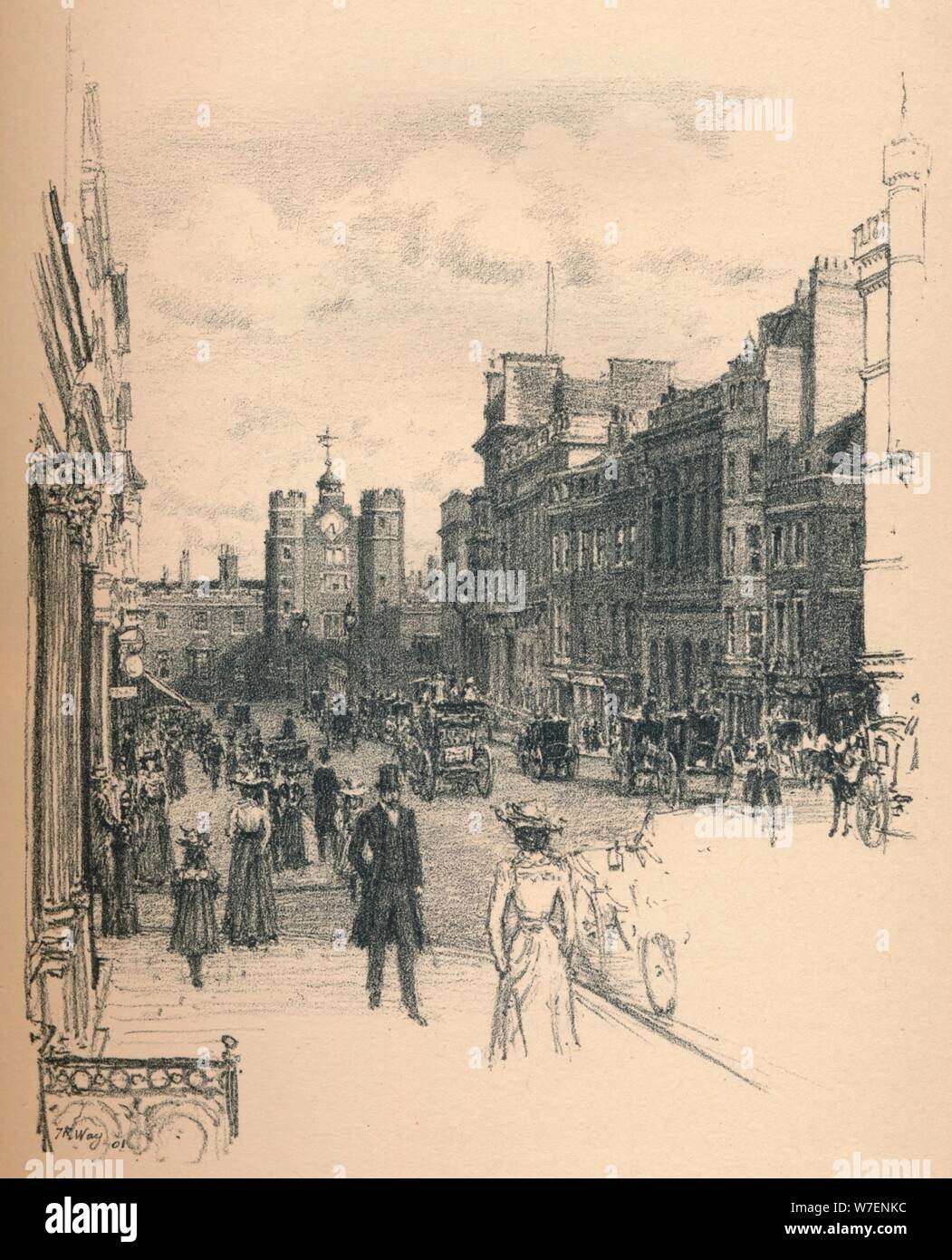 'The Gateway of St. James's Palace From St. James's Street', 1902 ...