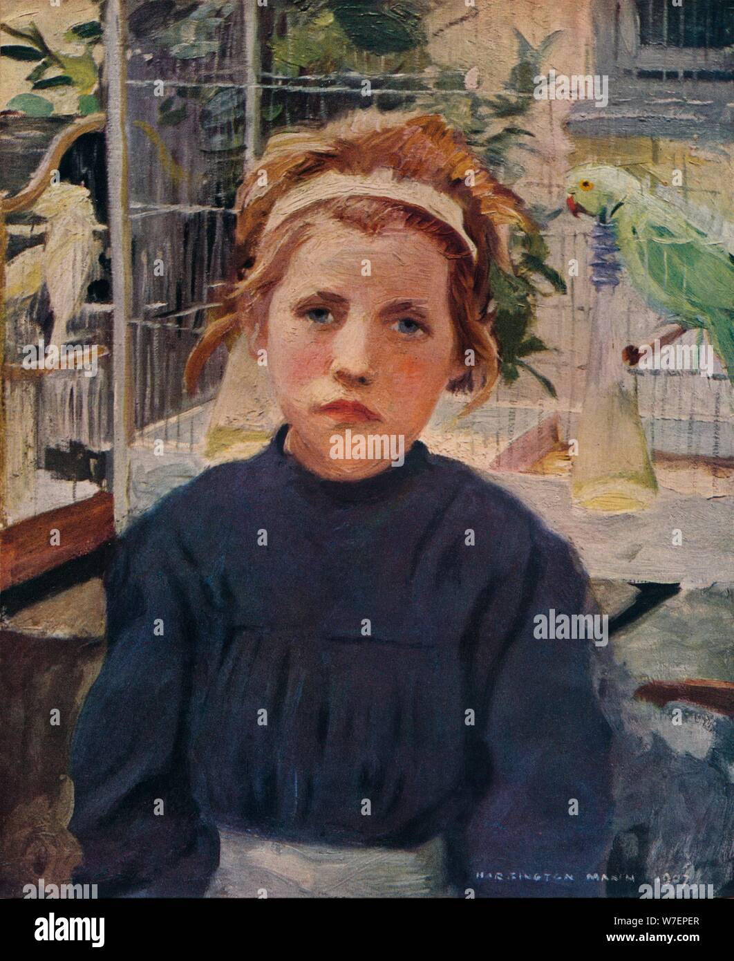 'Birdcages', 1907 (1935). Artist: Harrington Mann Stock Photo - Alamy