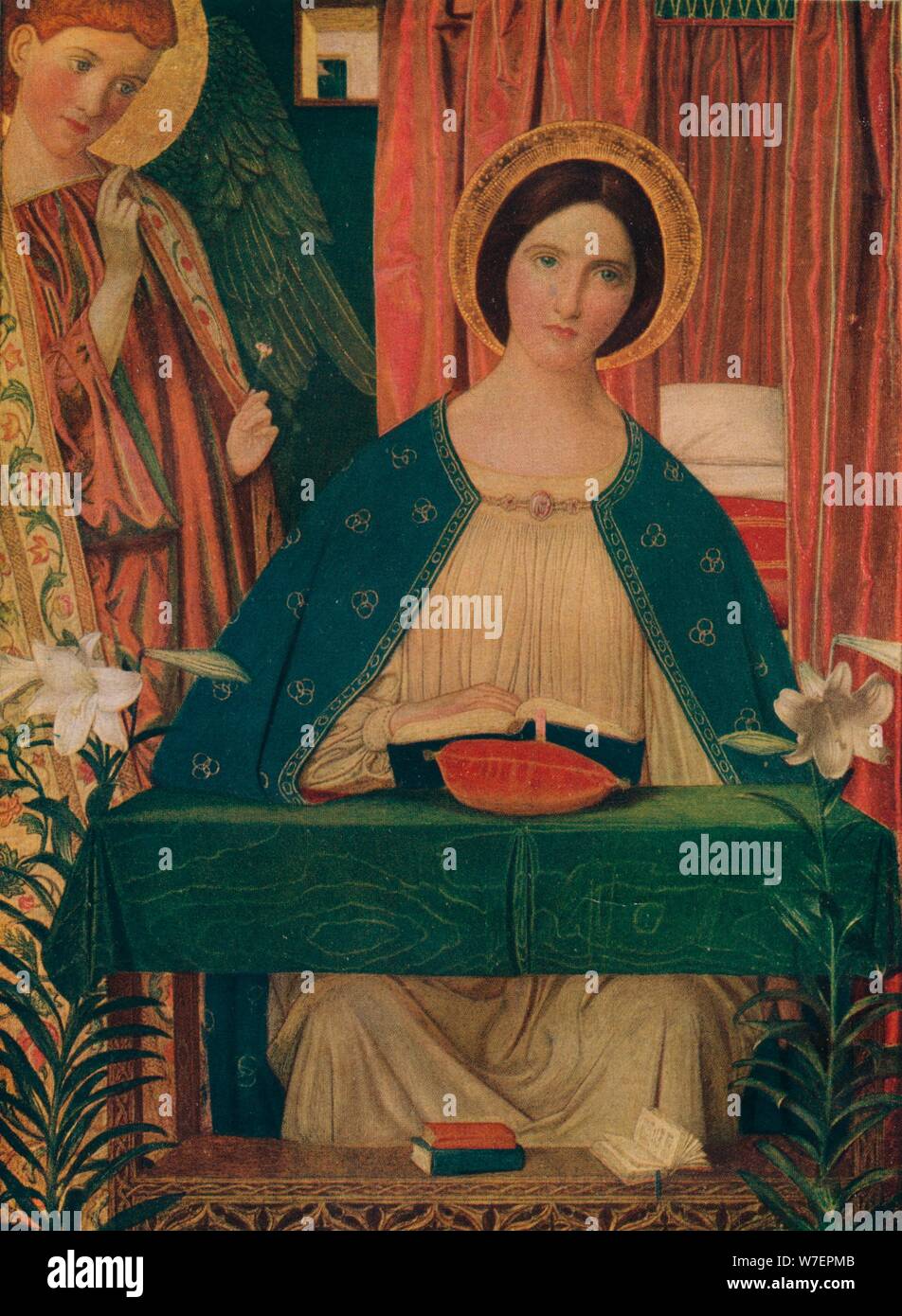 'The Annunciation', 1898. Artist: Arthur Joseph Gaskin Stock Photo - Alamy