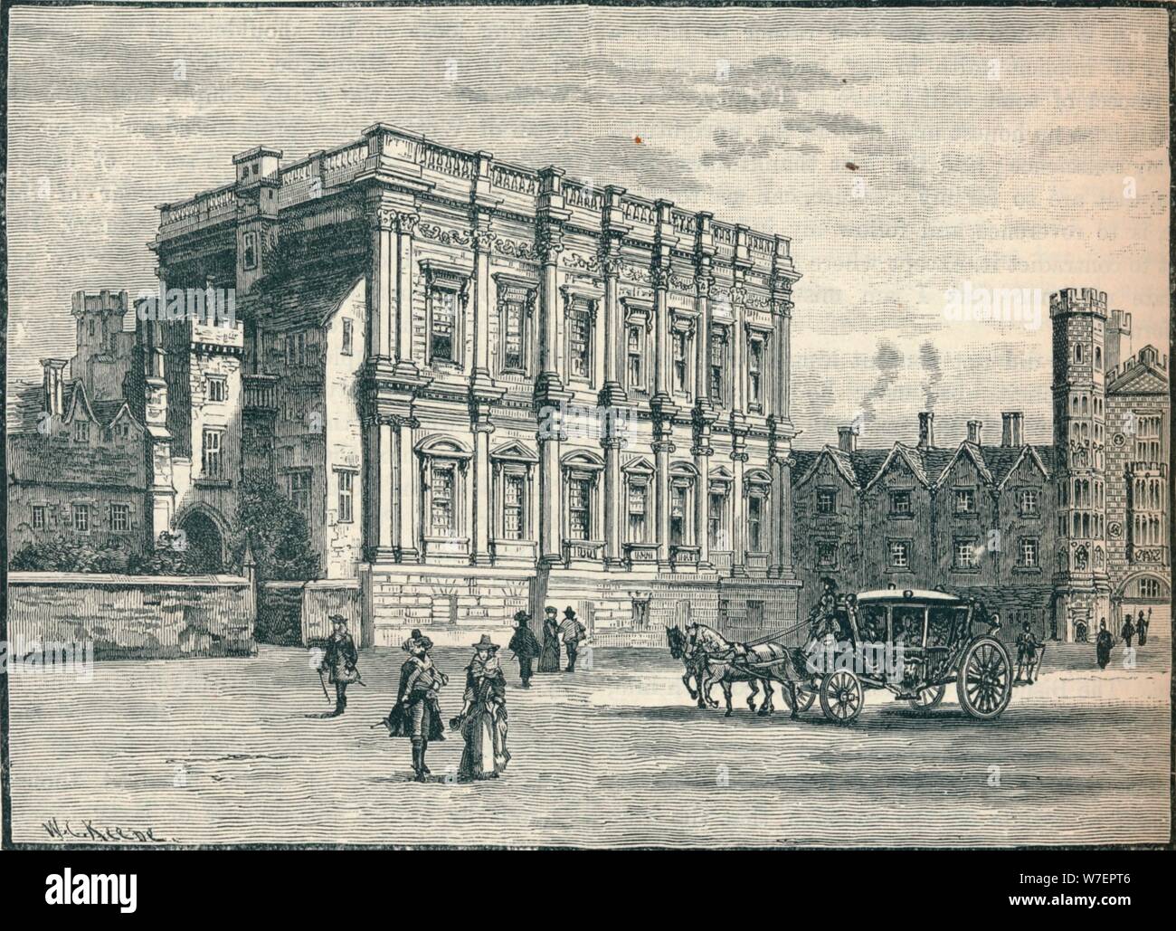 17th century london building hi-res stock photography and images - Alamy