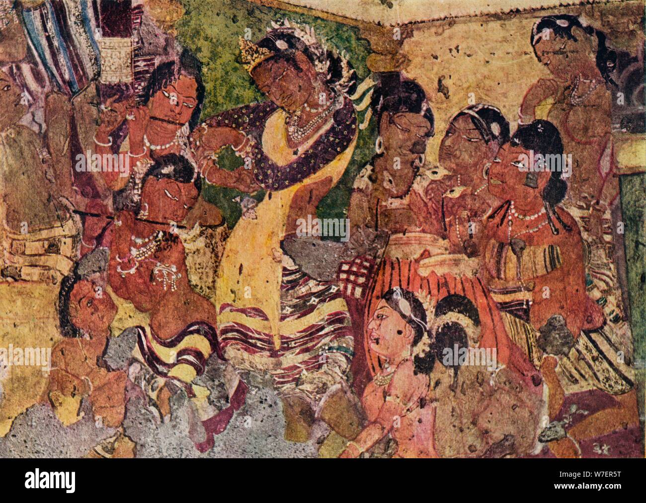 Siddhartha gautama painting hi-res stock photography and images - Alamy