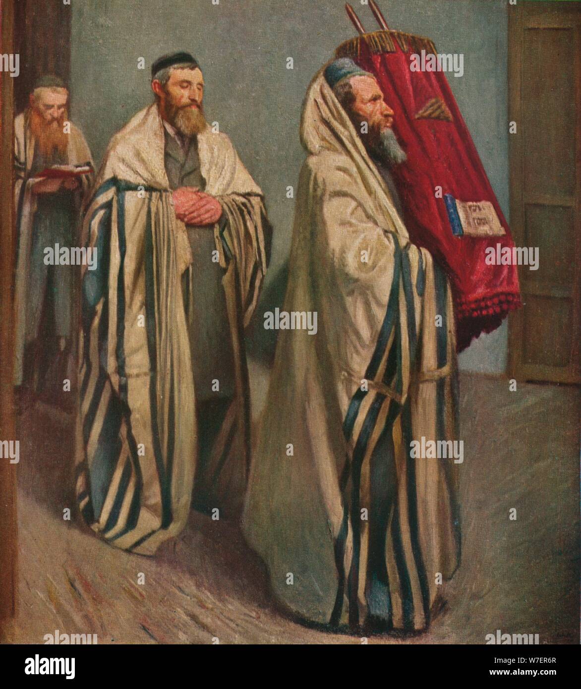 'Carrying the Law', 1907. Artist: William Rothenstein Stock Photo - Alamy