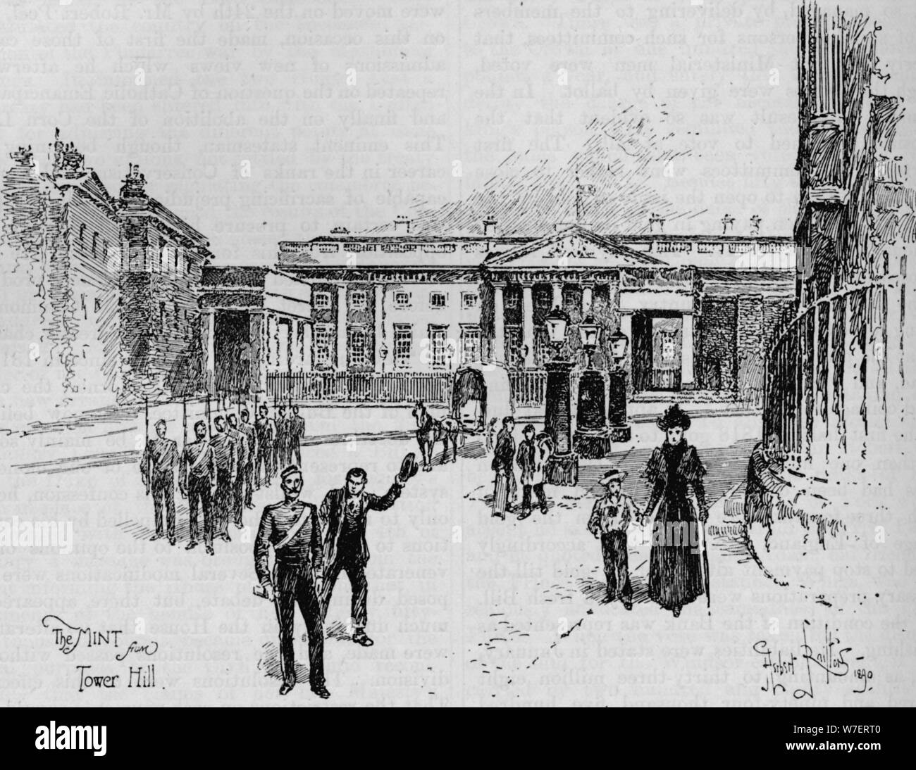 The british royal mint building hi-res stock photography and images - Alamy