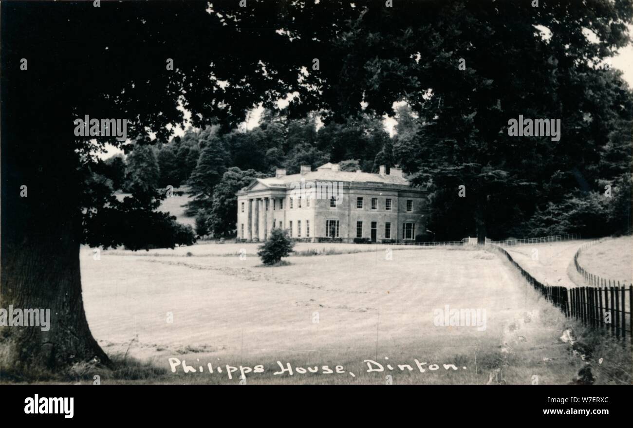 Philipps House, Dinton, Wiltshire, c1930s. Artist: Unknown Stock Photo ...