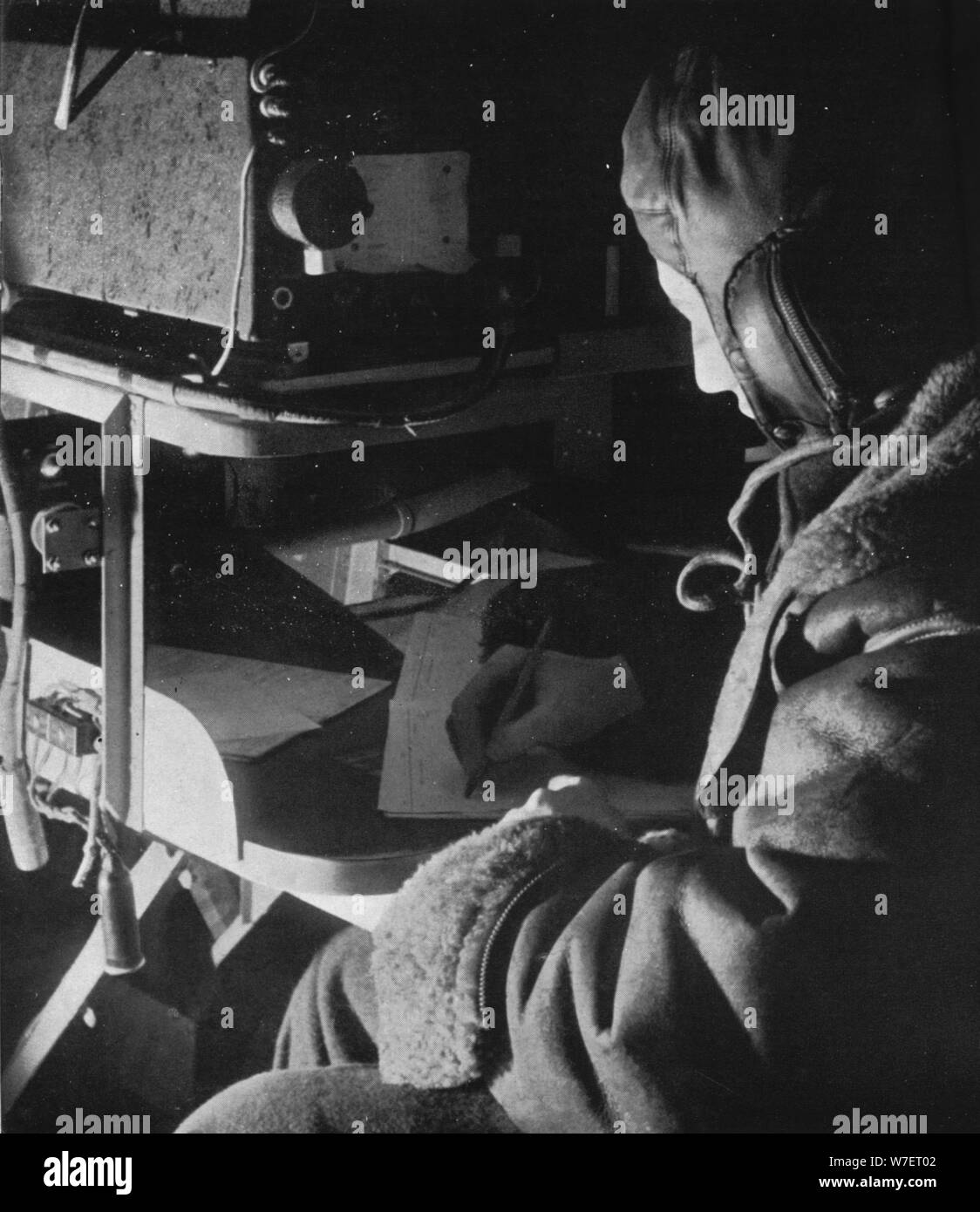 Wwii radio operator hi-res stock photography and images - Alamy