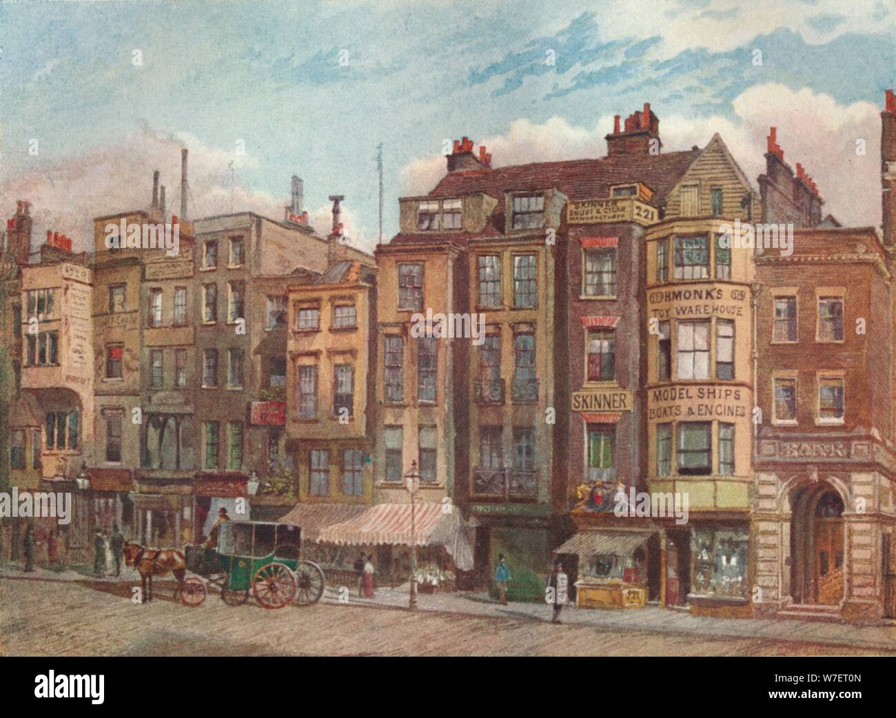'The Strand, Opposite The Law Courts', Westminster, London, 1881 (1926 ...
