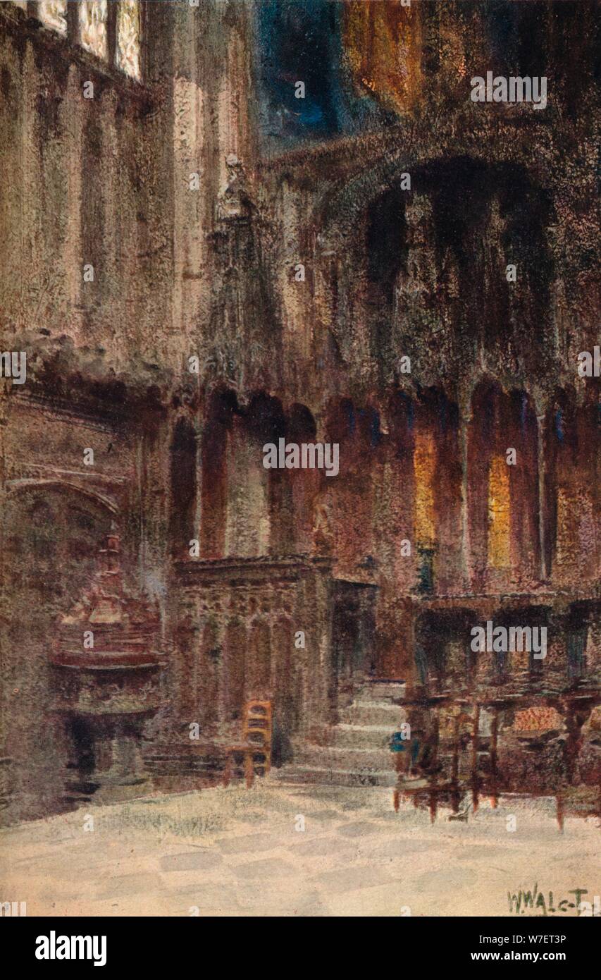 'Chapel of Henry VII, Westminster Abbey', c1907. Creator: William ...