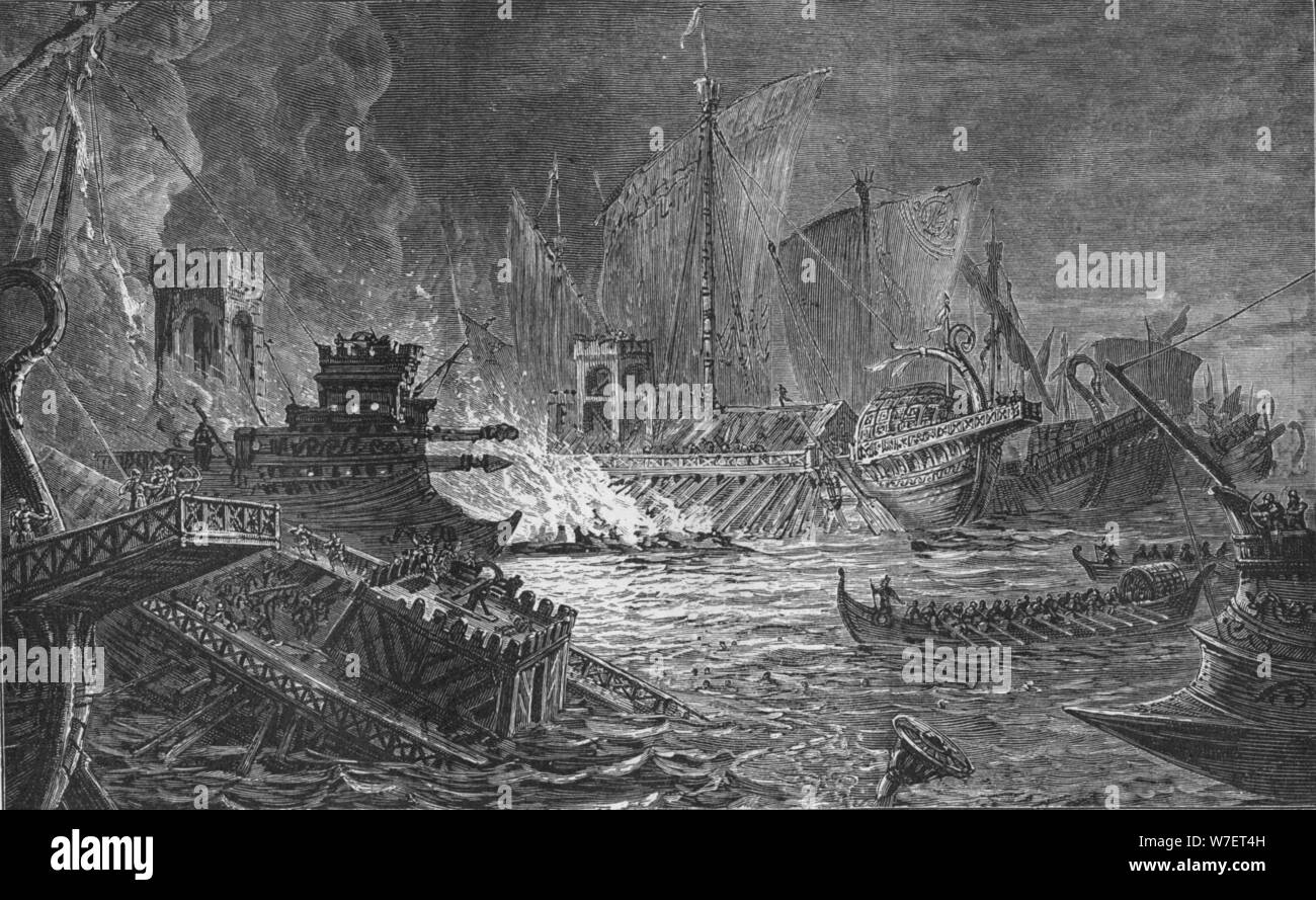 The battle of actium hi-res stock photography and images - Alamy