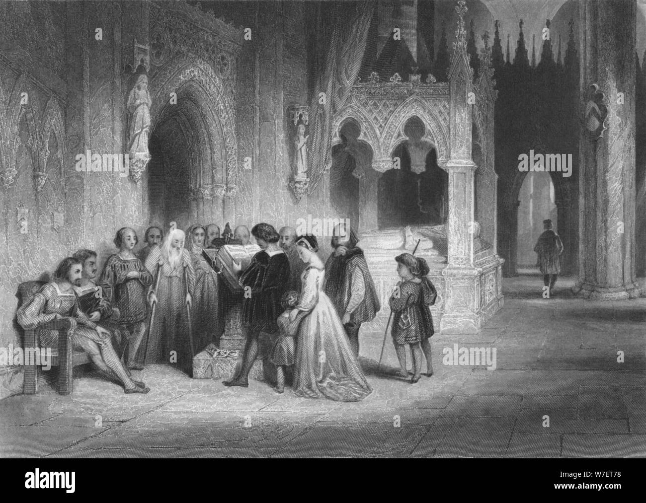 First reading church interior hi-res stock photography and images - Alamy