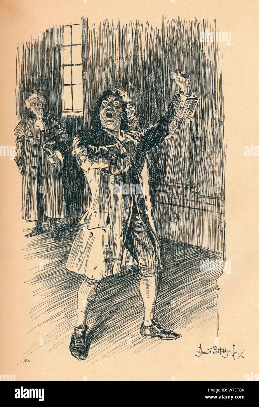 'The Actor', c1899. Artist: Bernard Partridge Stock Photo - Alamy
