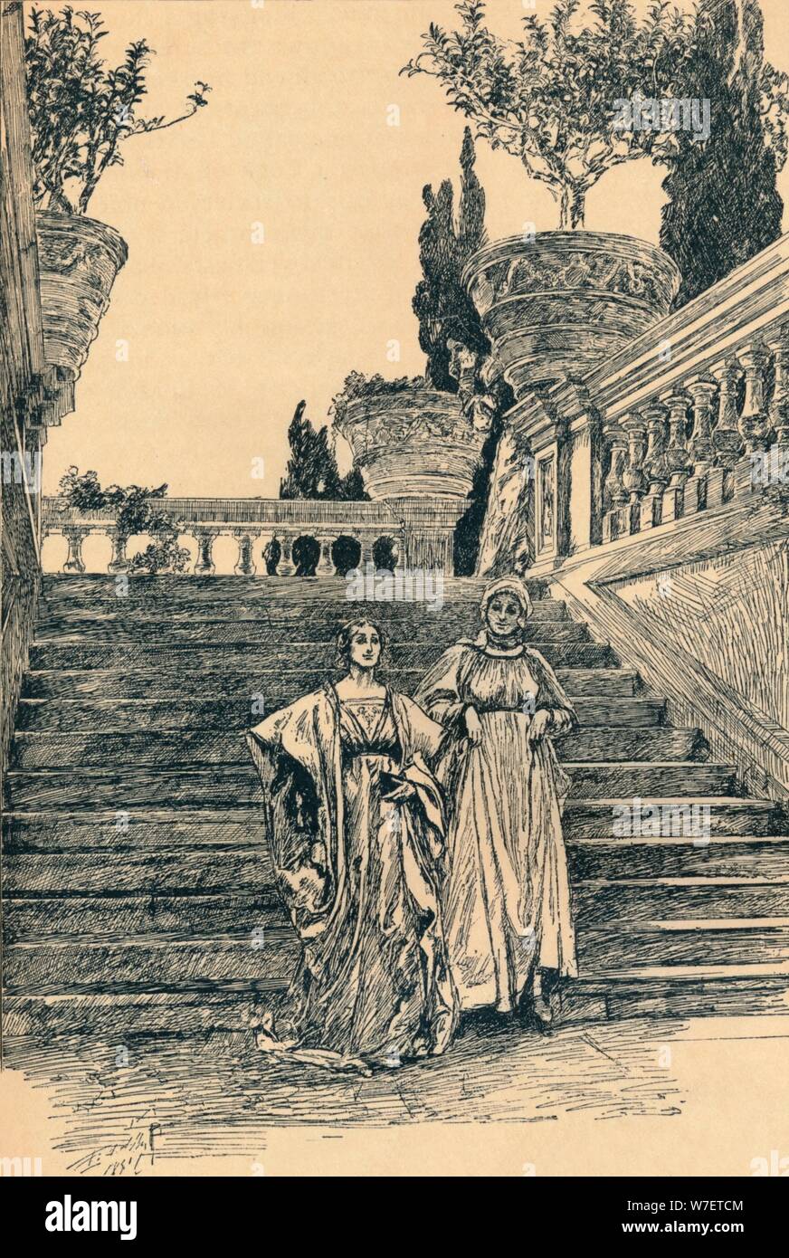 Edwin austin abbey hi-res stock photography and images - Alamy