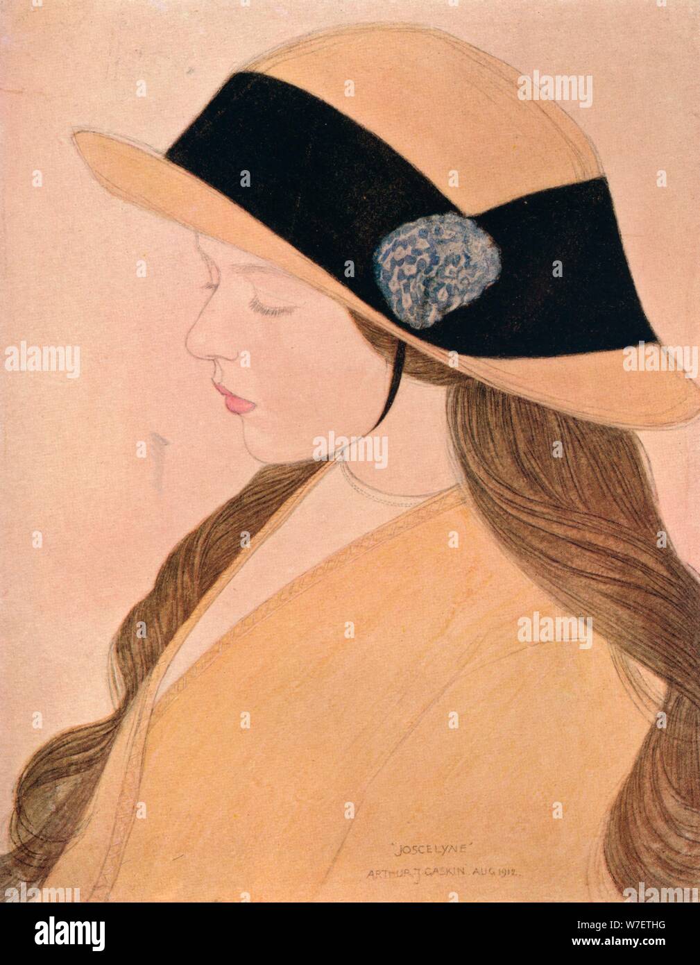 'Joscelyne', 1912. Artist: Arthur Joseph Gaskin Stock Photo - Alamy