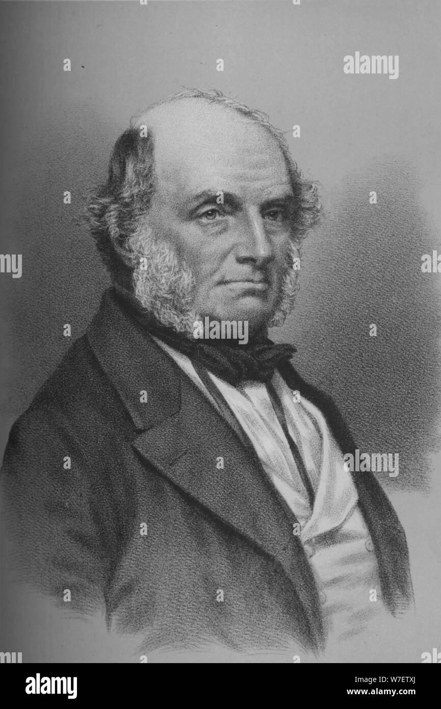 Lord russell british statesman prime minister politician hi-res stock ...