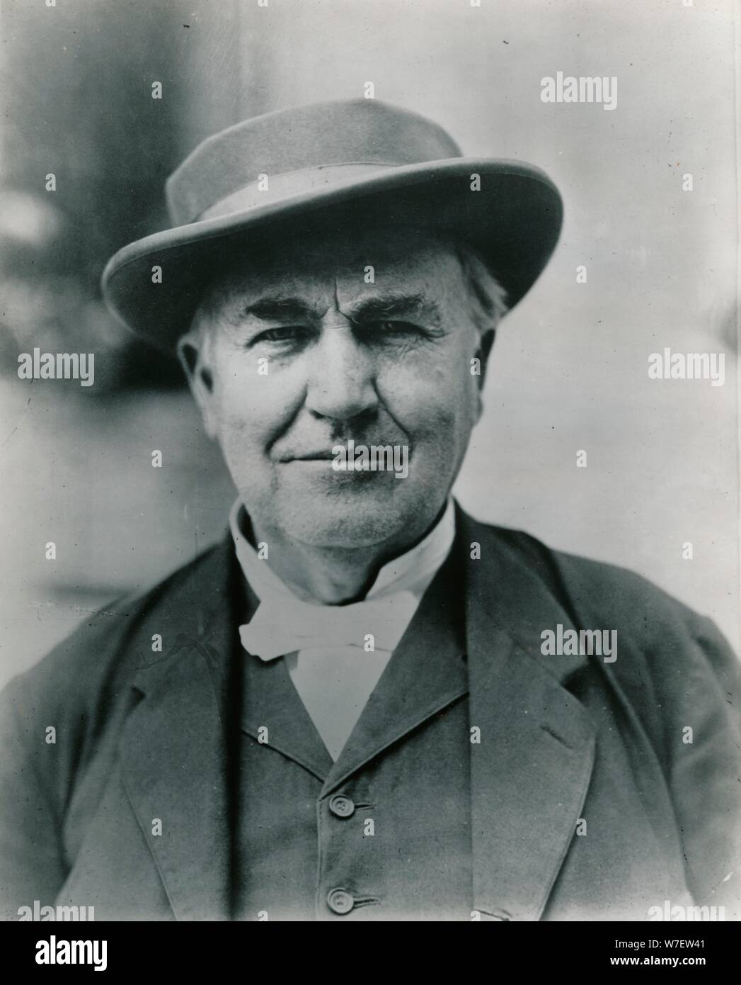 Thomas Edison, 1914. Artist: Unknown Stock Photo - Alamy