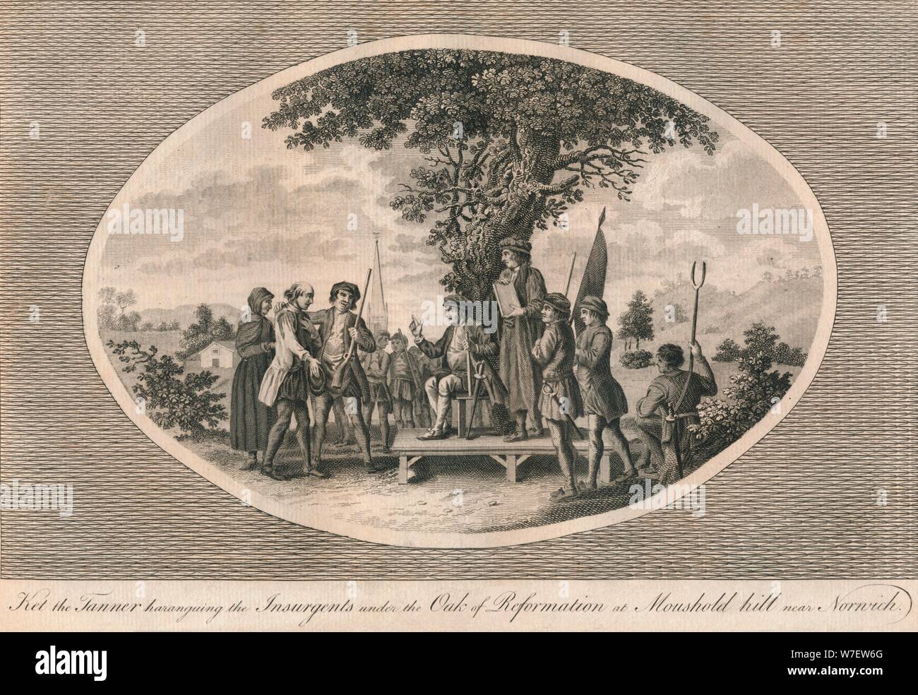 Robert kett mousehold heath hi-res stock photography and images - Alamy