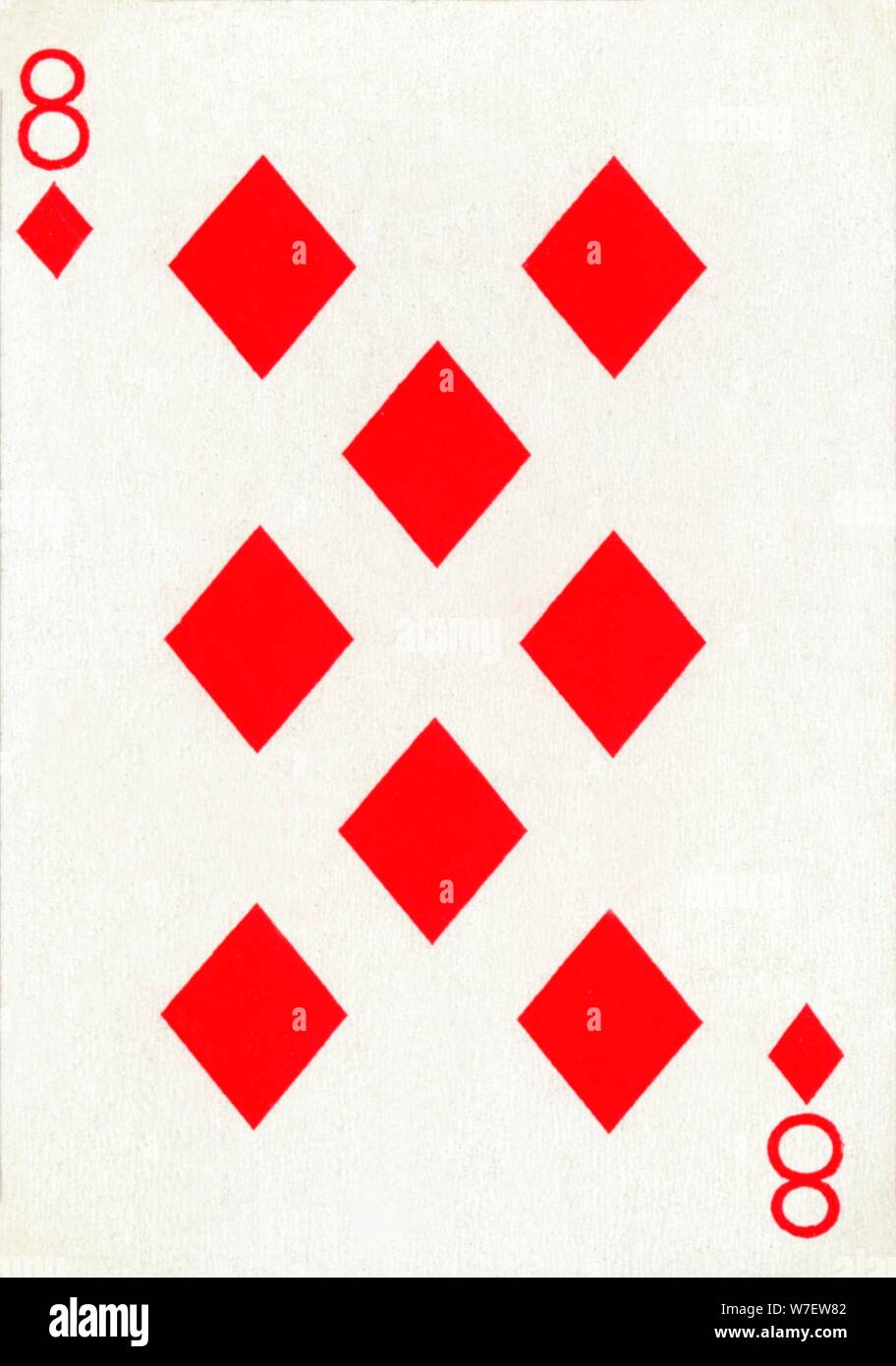 8 of diamonds hi-res stock photography and images - Alamy