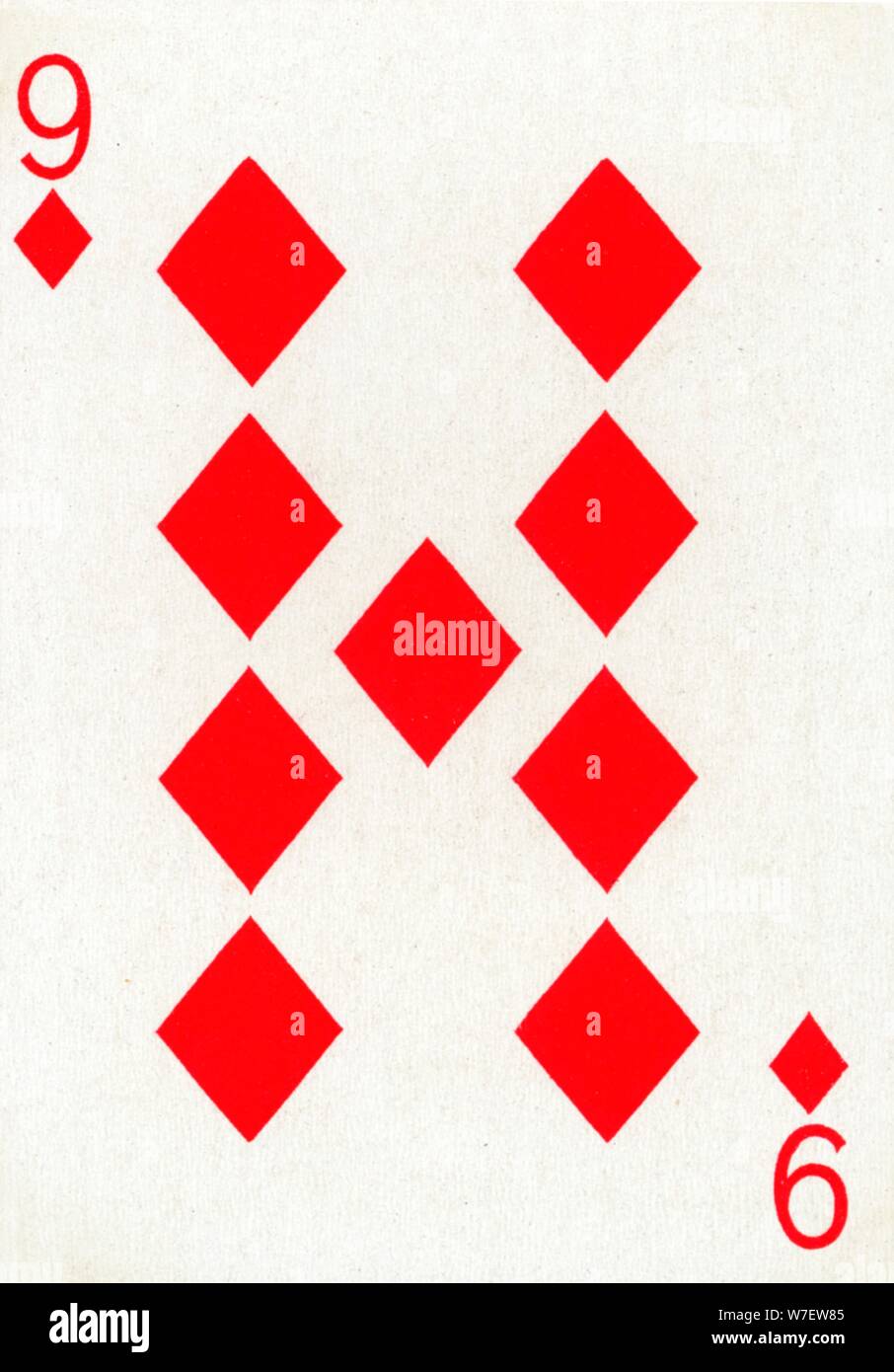 Nine of diamonds hi-res stock photography and images - Alamy