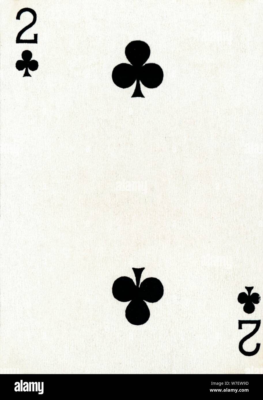2 of Clubs from a deck of Goodall & Son Ltd. playing cards, c1940 ...