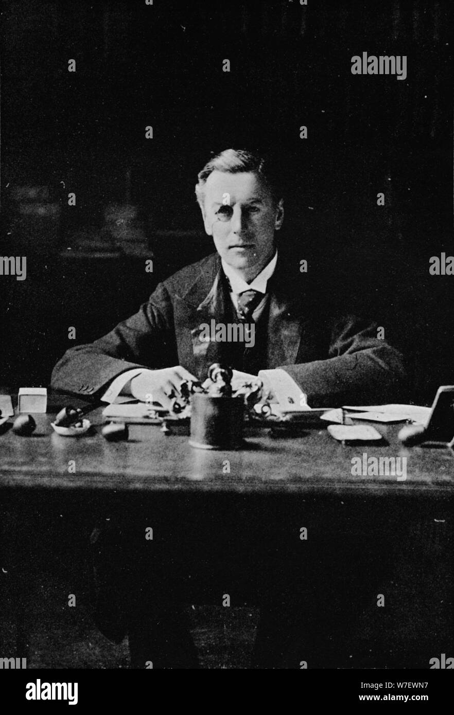 'Joseph Chamberlain', c1903, (1903). Artist: Gunn & Stuart Stock Photo ...