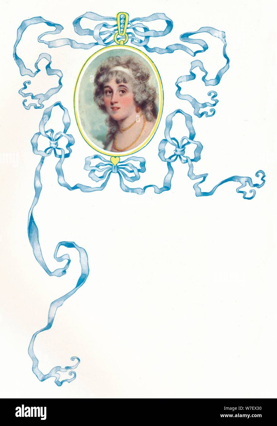 'Mrs. Carr', c1790. Artist: Richard Cosway Stock Photo - Alamy