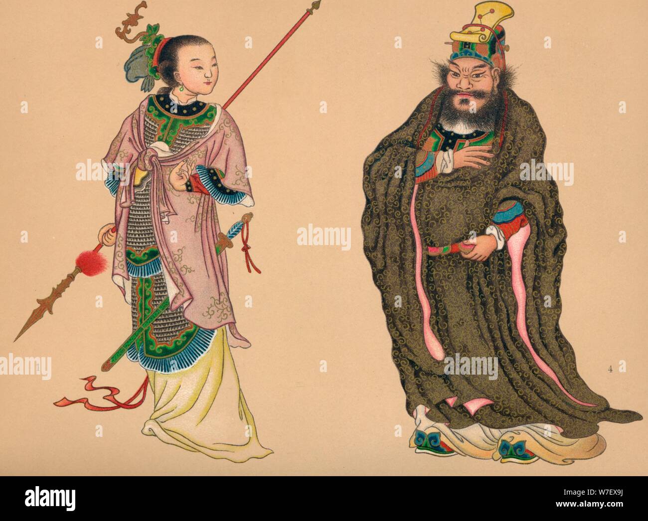 'Heroes and Heroines of Chinese History', c1903, (1904). Artist ...