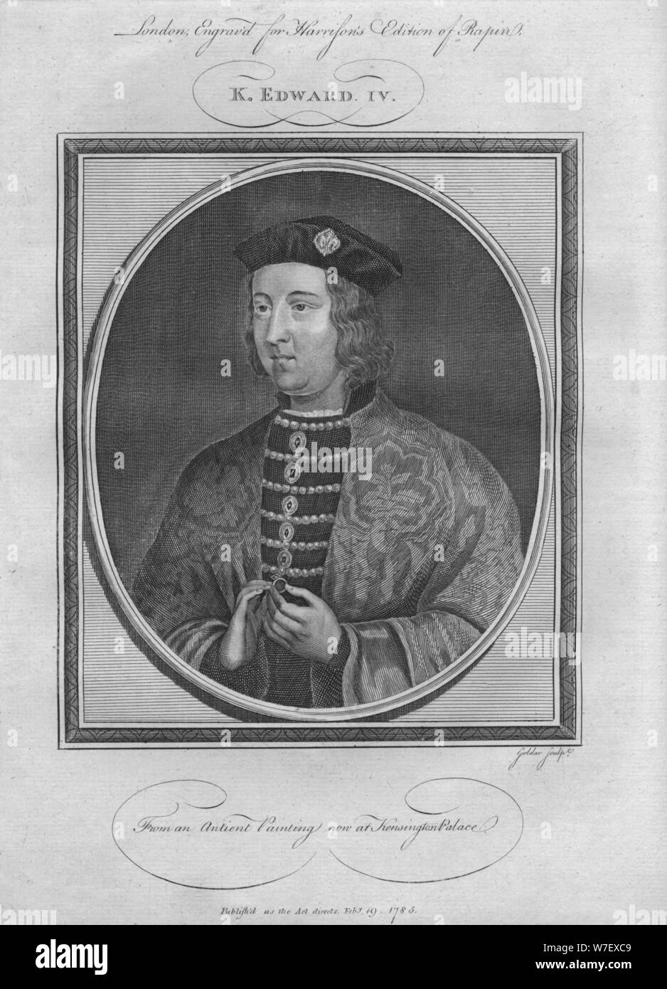 King edward iv of england Black and White Stock Photos & Images - Alamy