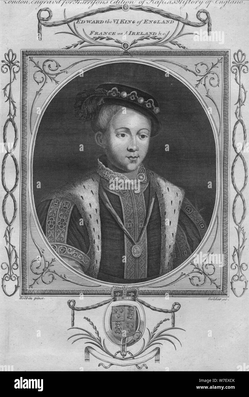 Edward vi english monarch Black and White Stock Photos & Images - Alamy