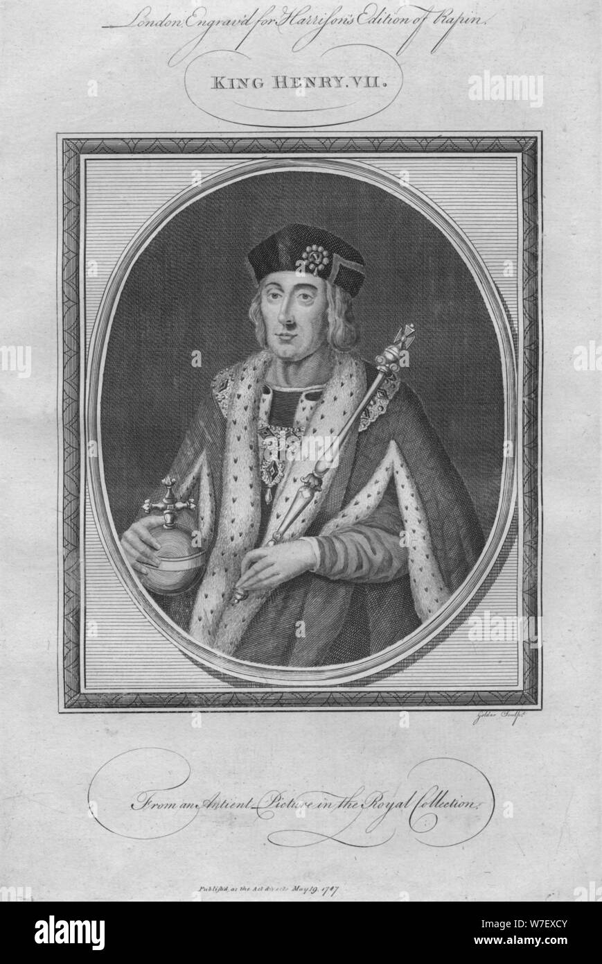 King henry vii Black and White Stock Photos & Images - Alamy