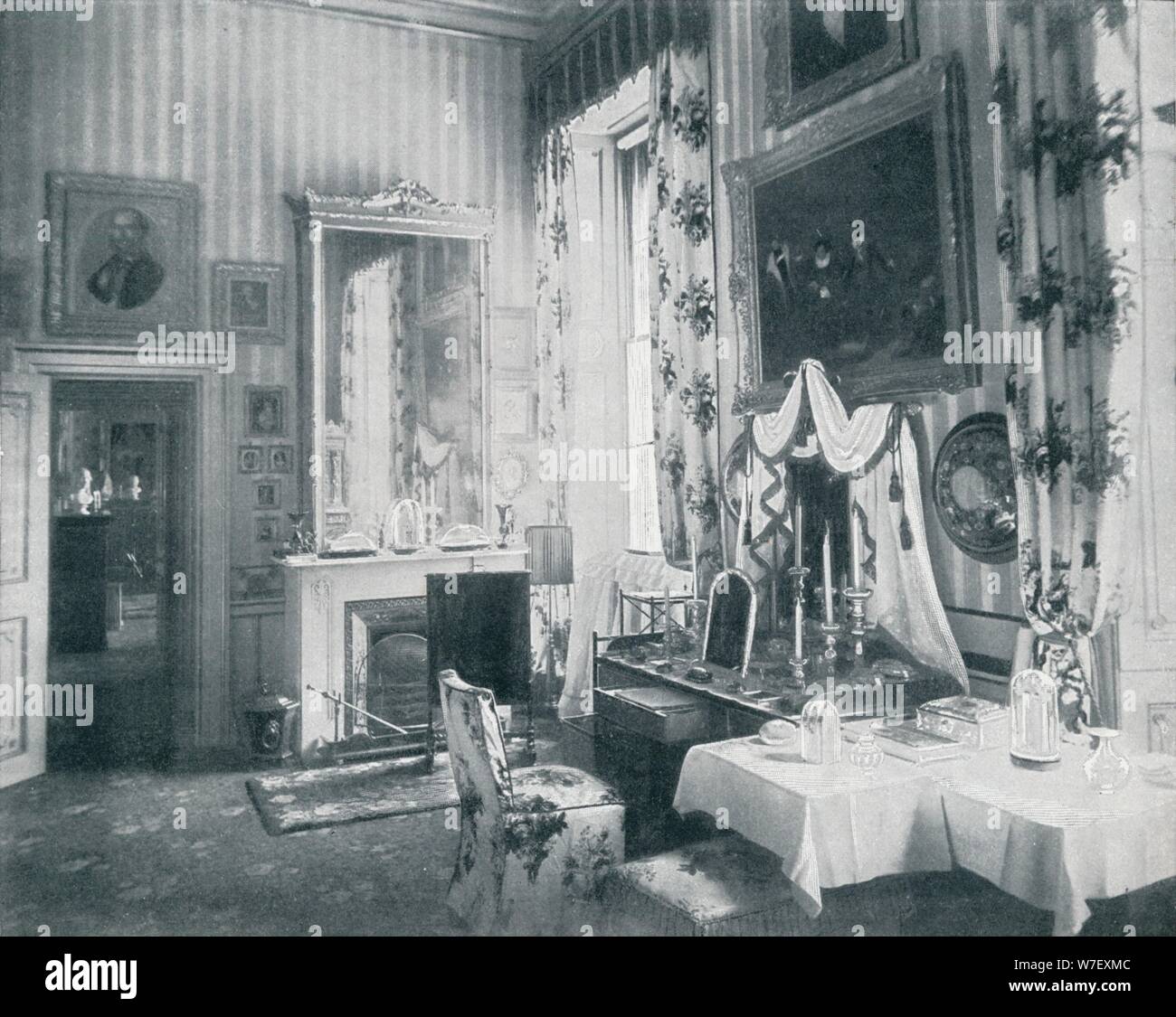 'The Queen's Dressing Room at Windsor Castle', c1899, (1901). Artist ...