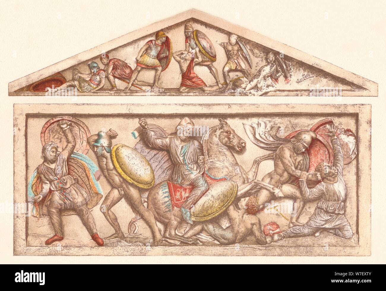 Alexander sarcophagus colour hi-res stock photography and images - Alamy