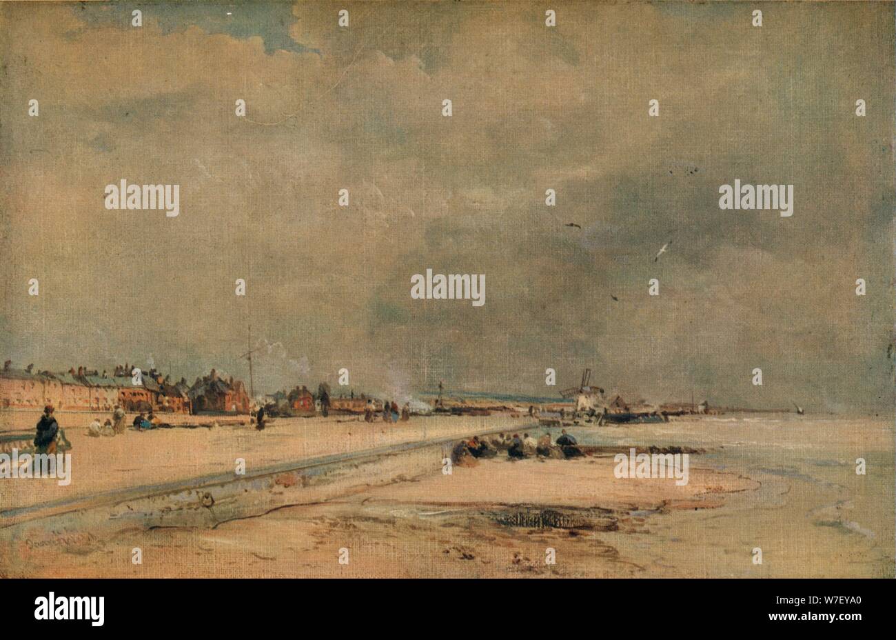 'Littlehampton, Winter', c1868. Artist: James Webb Stock Photo - Alamy