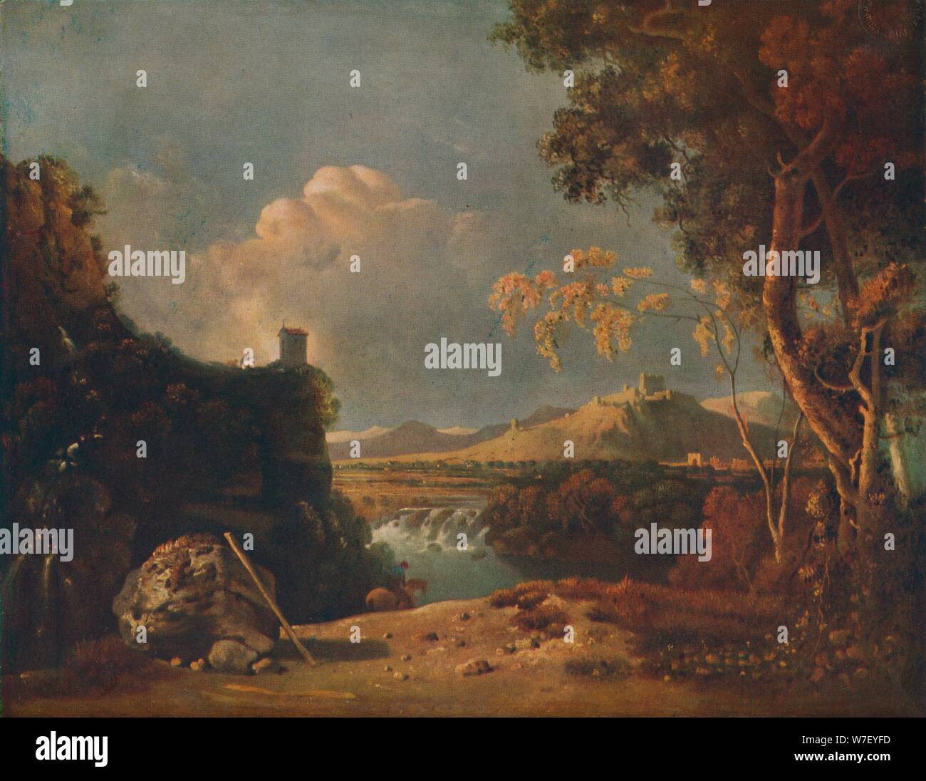 'The White Monk - IV (Italian Landscape, with White Monk)', c1752 ...