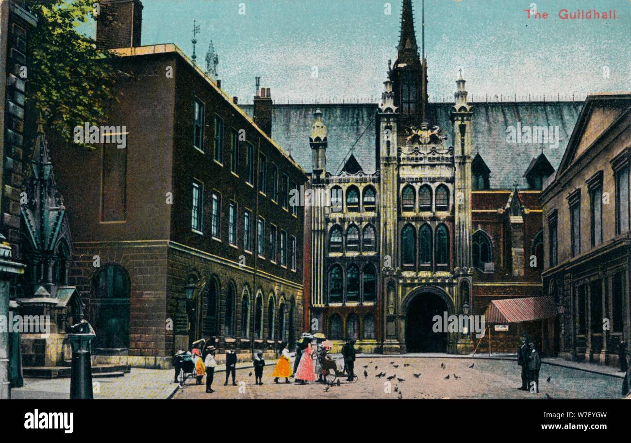'The Guildhall', c1910. Artist: Unknown Stock Photo - Alamy