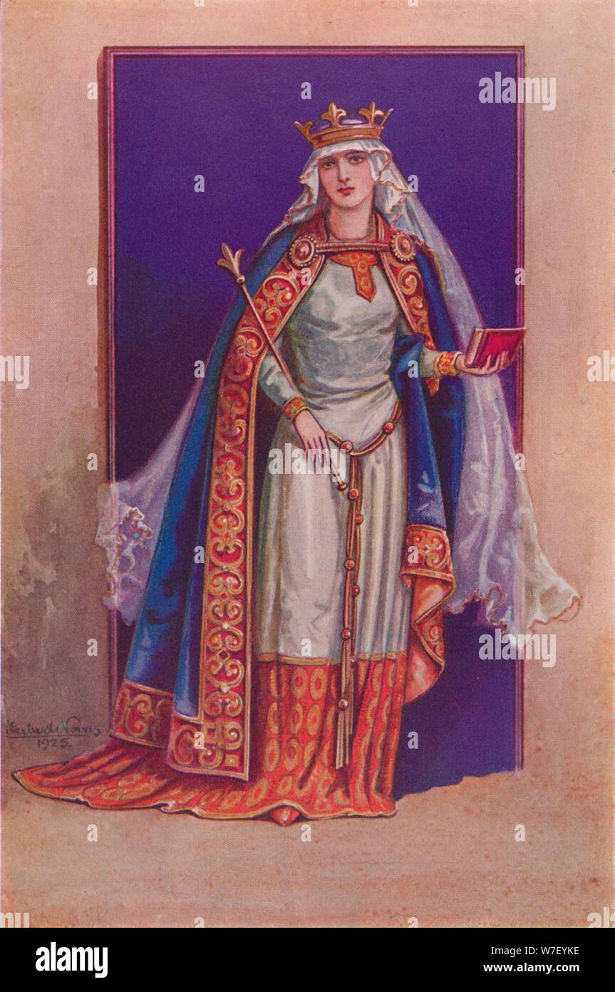 'Matilda of Flanders', c1925. Artist: Herbert Norris Stock Photo - Alamy