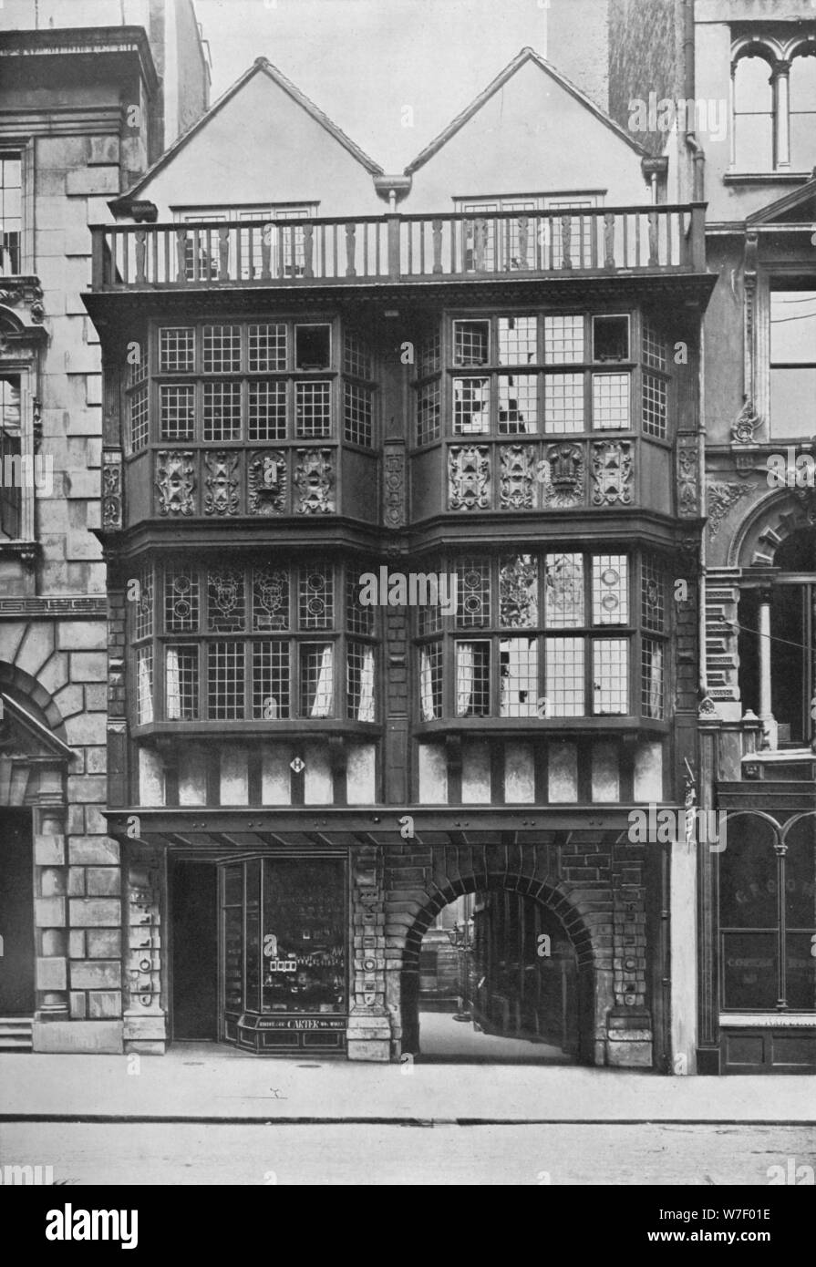 Inner Temple Gate House, City of London, c1900 (1911). Artist: Unknown ...