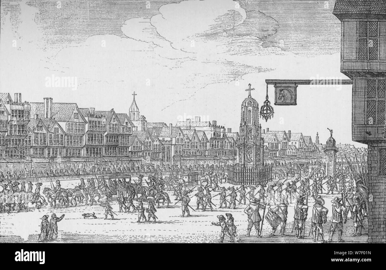 Charles i entry into london hi-res stock photography and images - Alamy