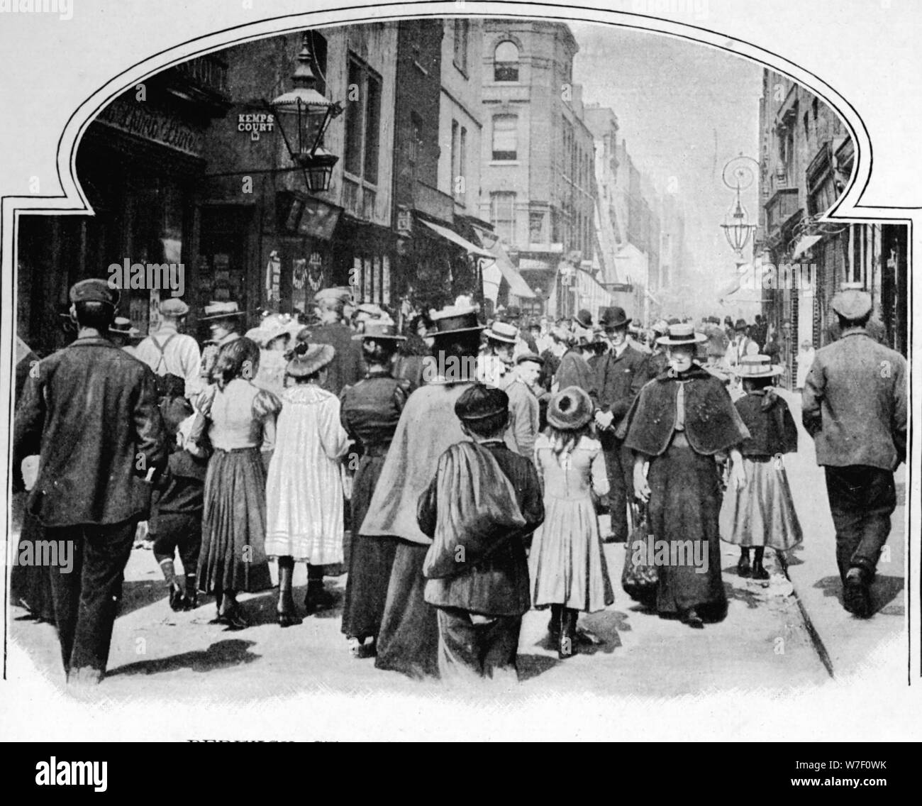 Berwick Street on a Sunday morning, c1901 (1901). Artist: Unknown Stock ...