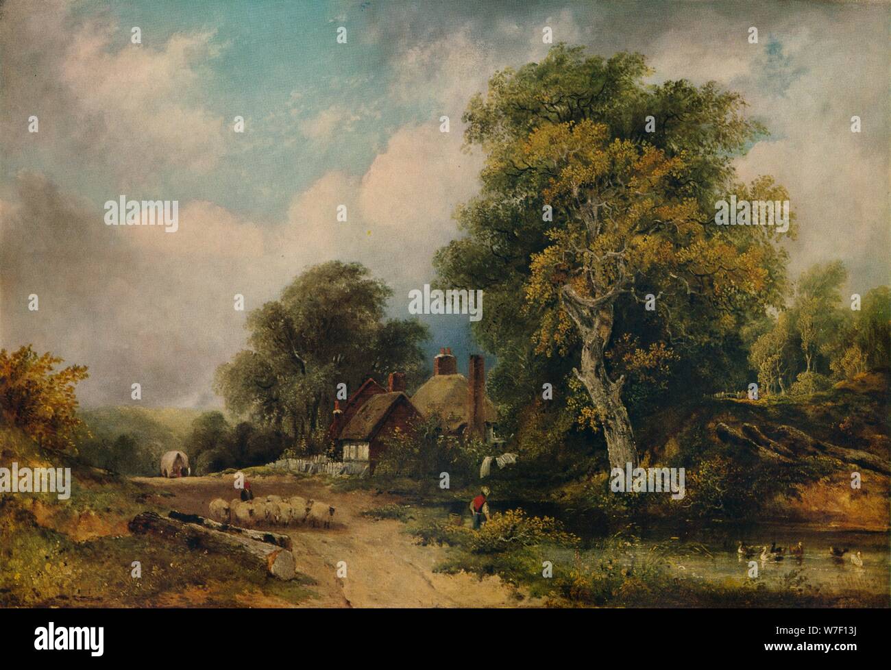 'Landscape', 1839, (1938). Artist: Frederick W Watts Stock Photo - Alamy